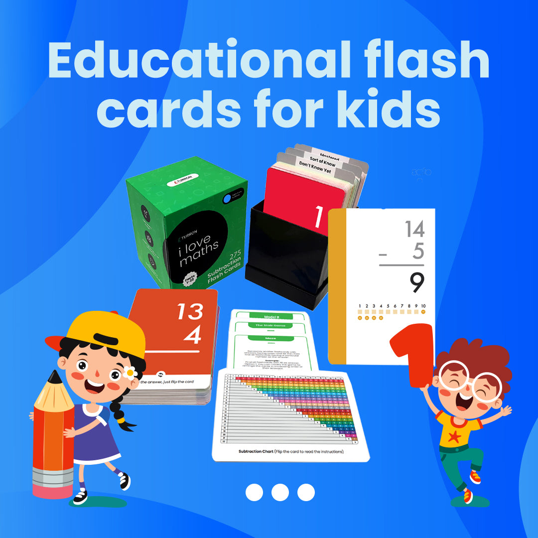 Educational flash cards for kids – Turron